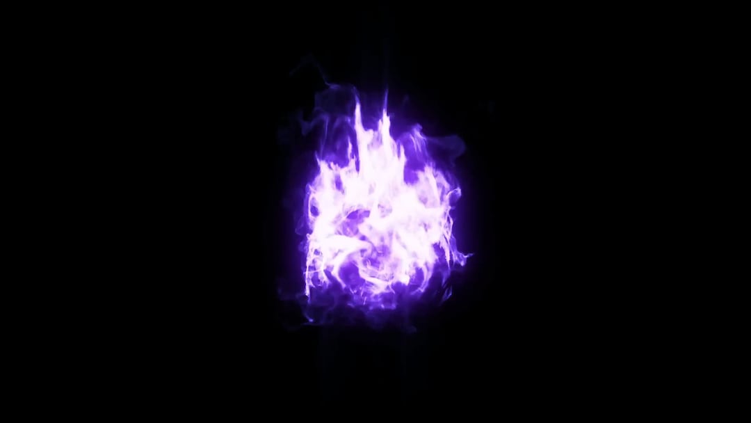 Purple Fireball Spell - Cosplay 3D Holographic Handheld Projector Fan ...