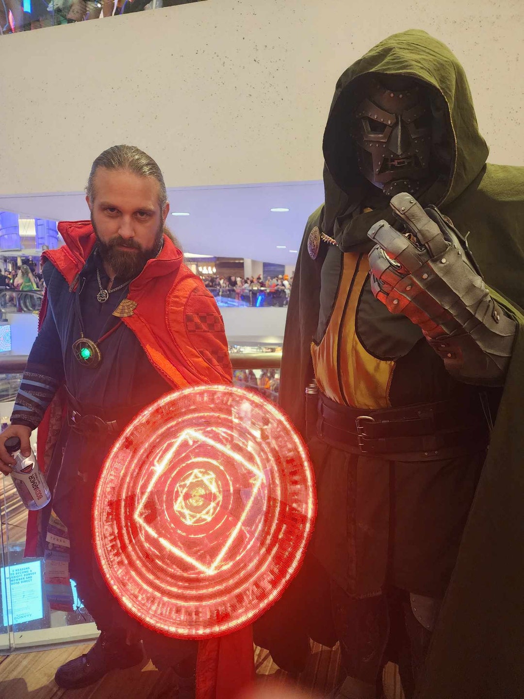 Dr. Strange Shield Spell Circle - Cosplay 3D Holographic Handheld Projector Fan - Etsy
