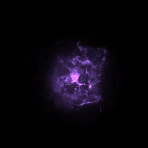 Agatha Witch Purple Magic Spell Effect - Cosplay 3D Holographic ...