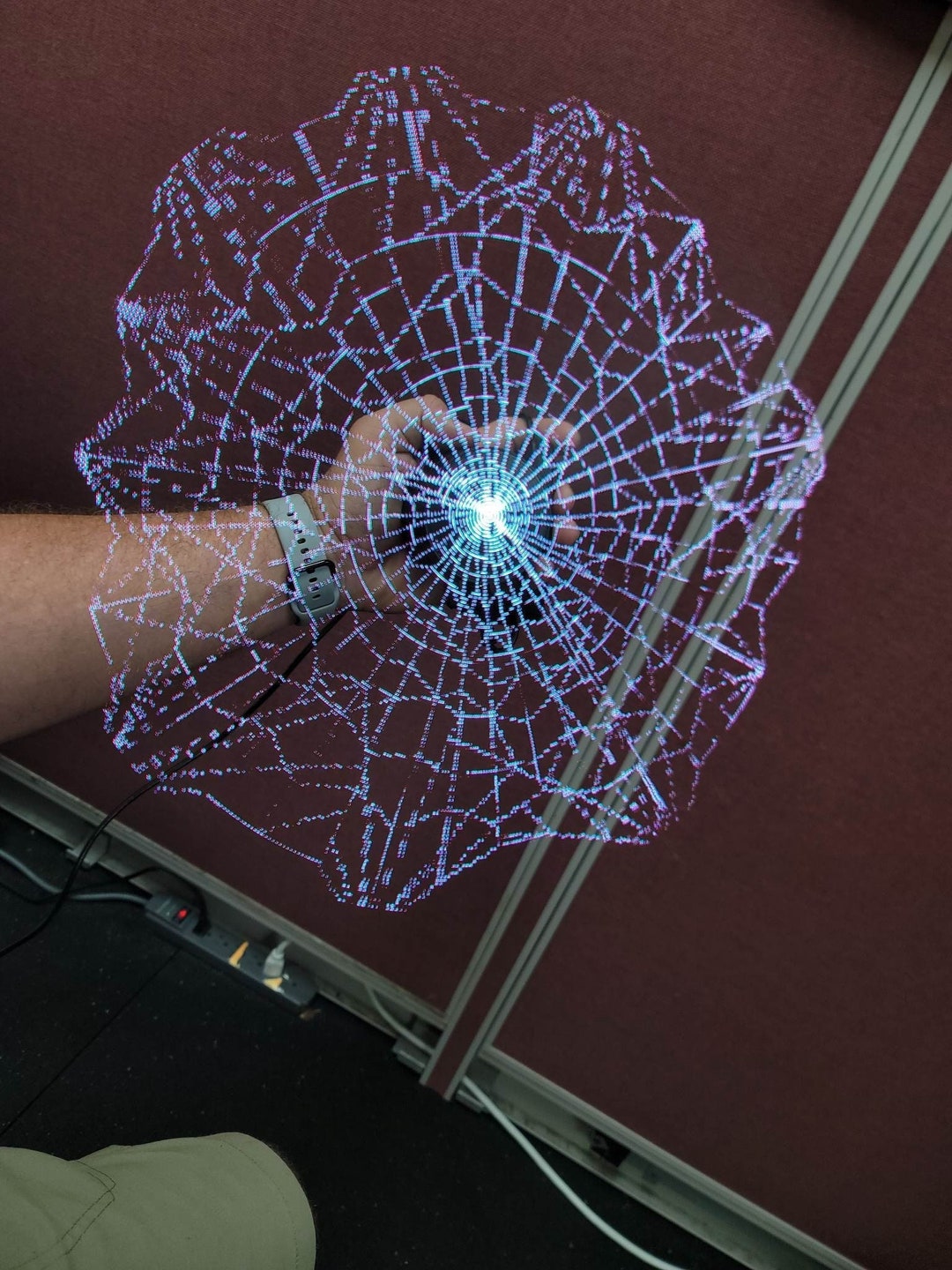 Spider Web Shot - Cosplay 3D Holographic Handheld Projector Fan Mk.ii ...