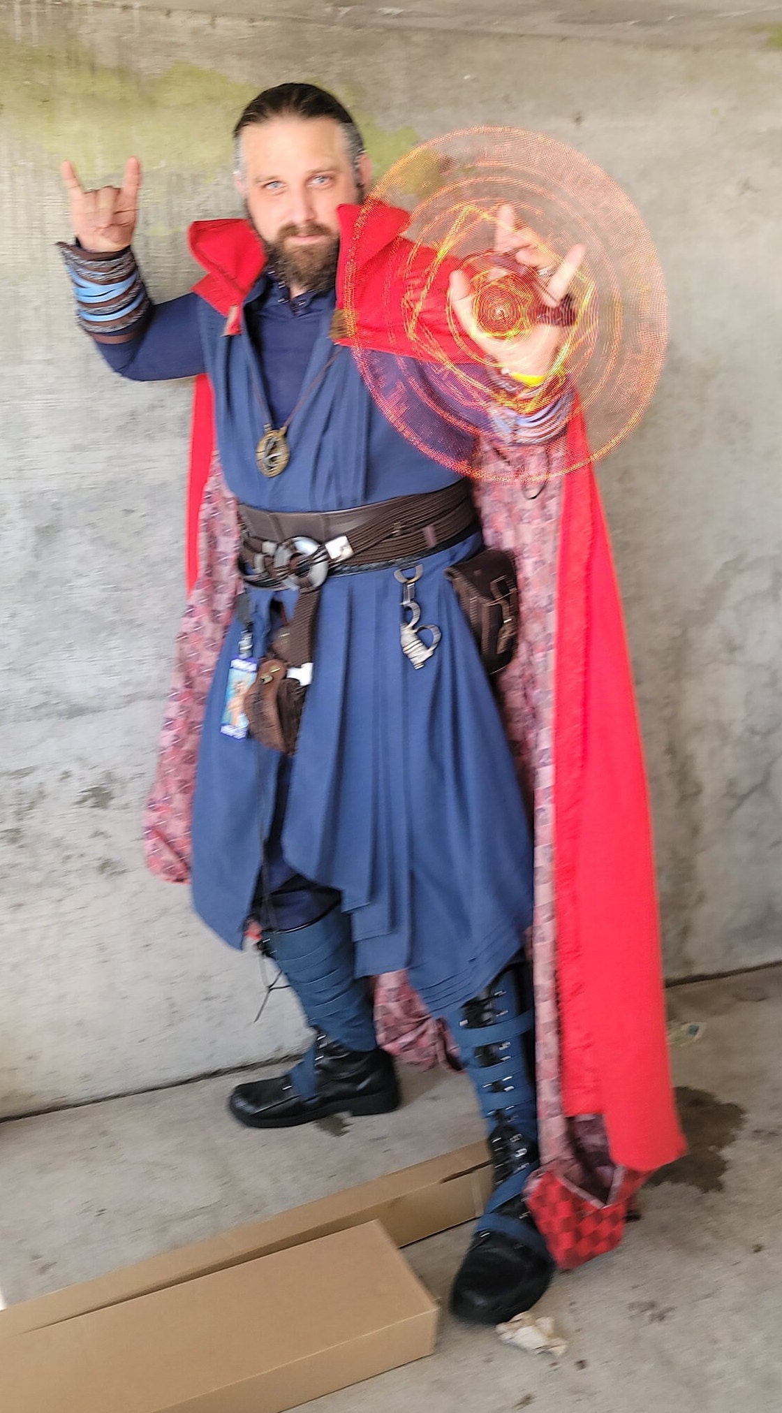 Dr. Strange Shield Spell Circle Cosplay 3D Holographic Handheld ...