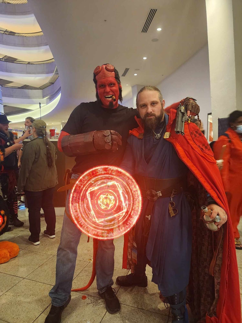 Dr. Strange Shield Spell Circle Cosplay 3D Holographic Handheld ...