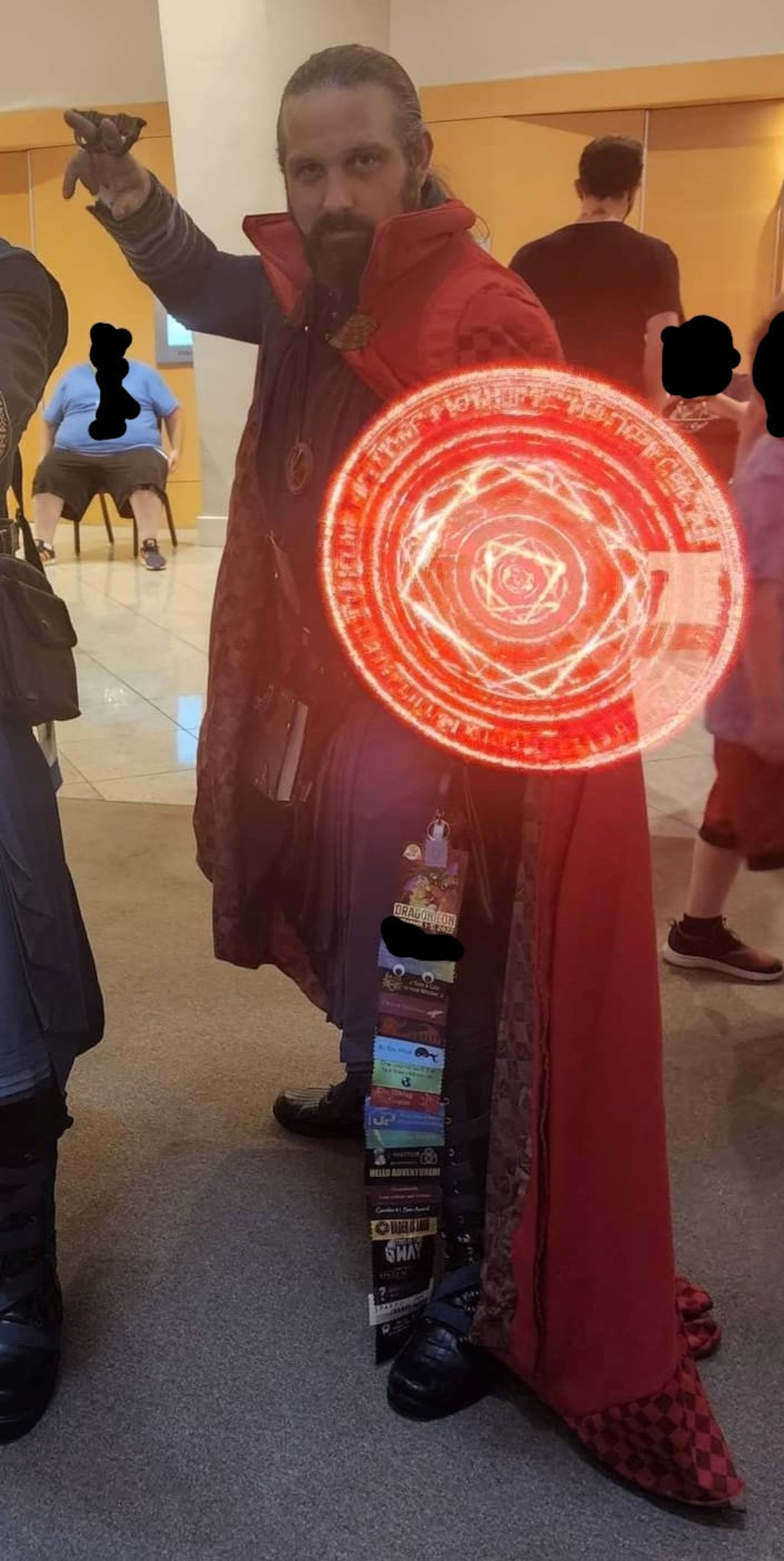 Agatha Witch Purple Magic Spell Effect - Cosplay 3D Holographic ...