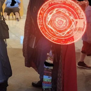 Agatha Witch Purple Magic Spell Effect - Cosplay 3D Holographic ...