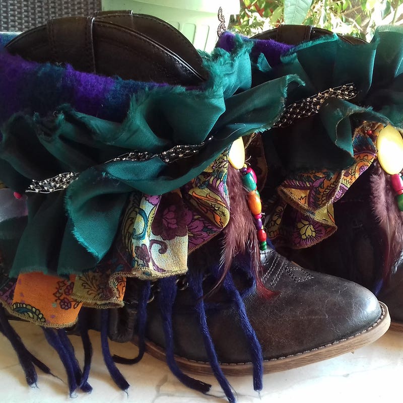 Gypsy Boots - Etsy