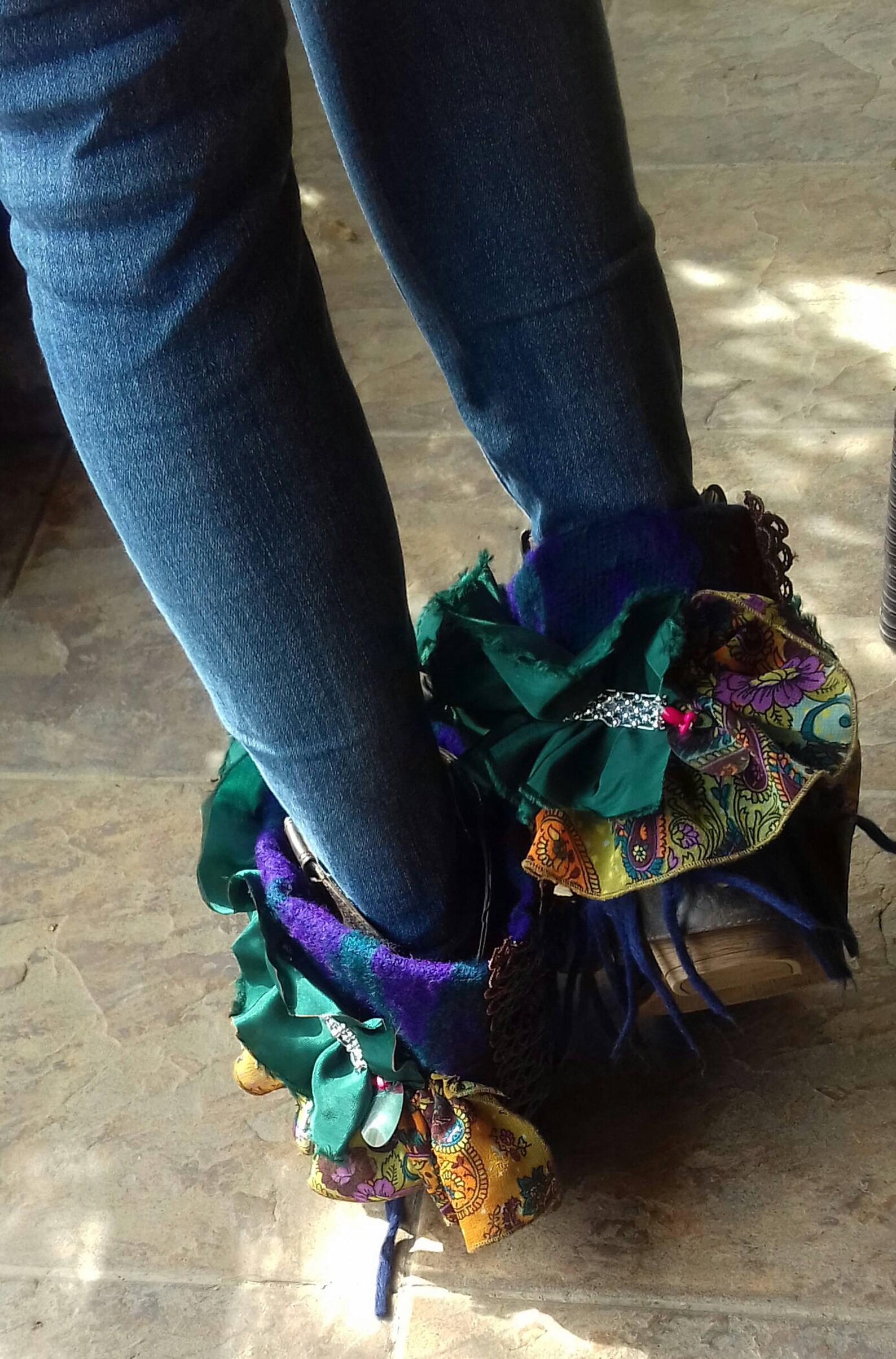 Boho Boot Wraps Boot Accessories Boot Cuffs Boot Bling - Etsy