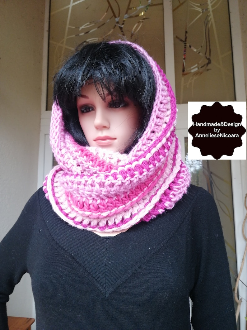 Wednesday Original Wool Snood I Made This Set for the - Etsy