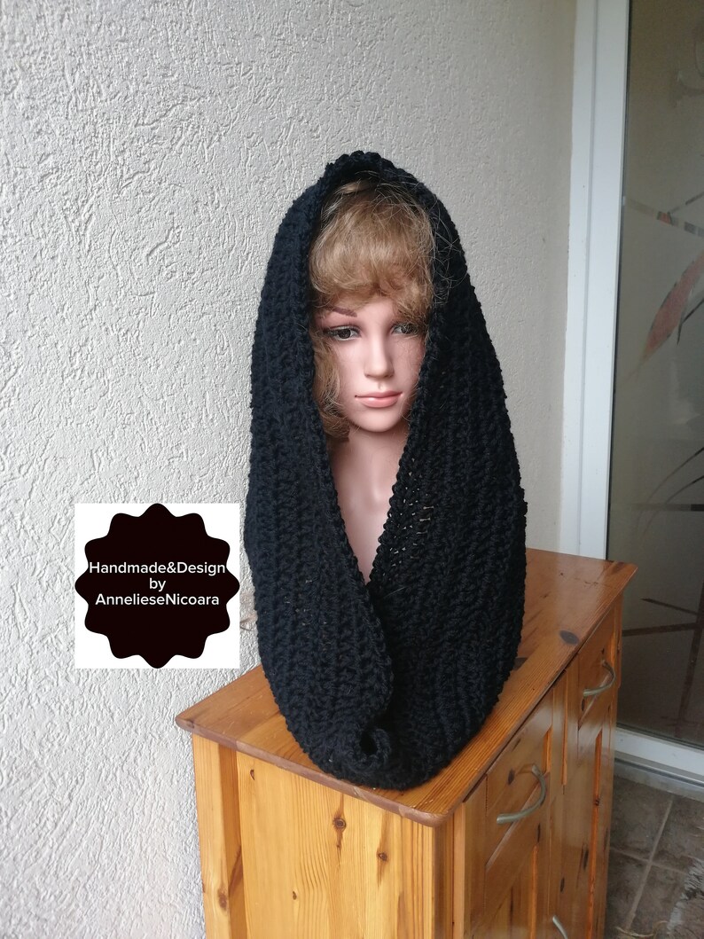 Wednesday Original Wool Snood I Made This Set for the - Etsy