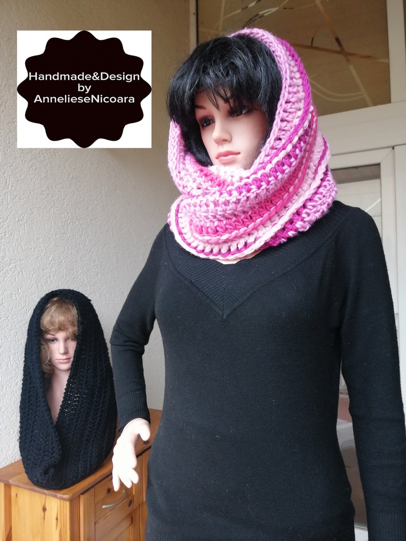 Wednesday Original Wool Snood I Made This Set for the - Etsy