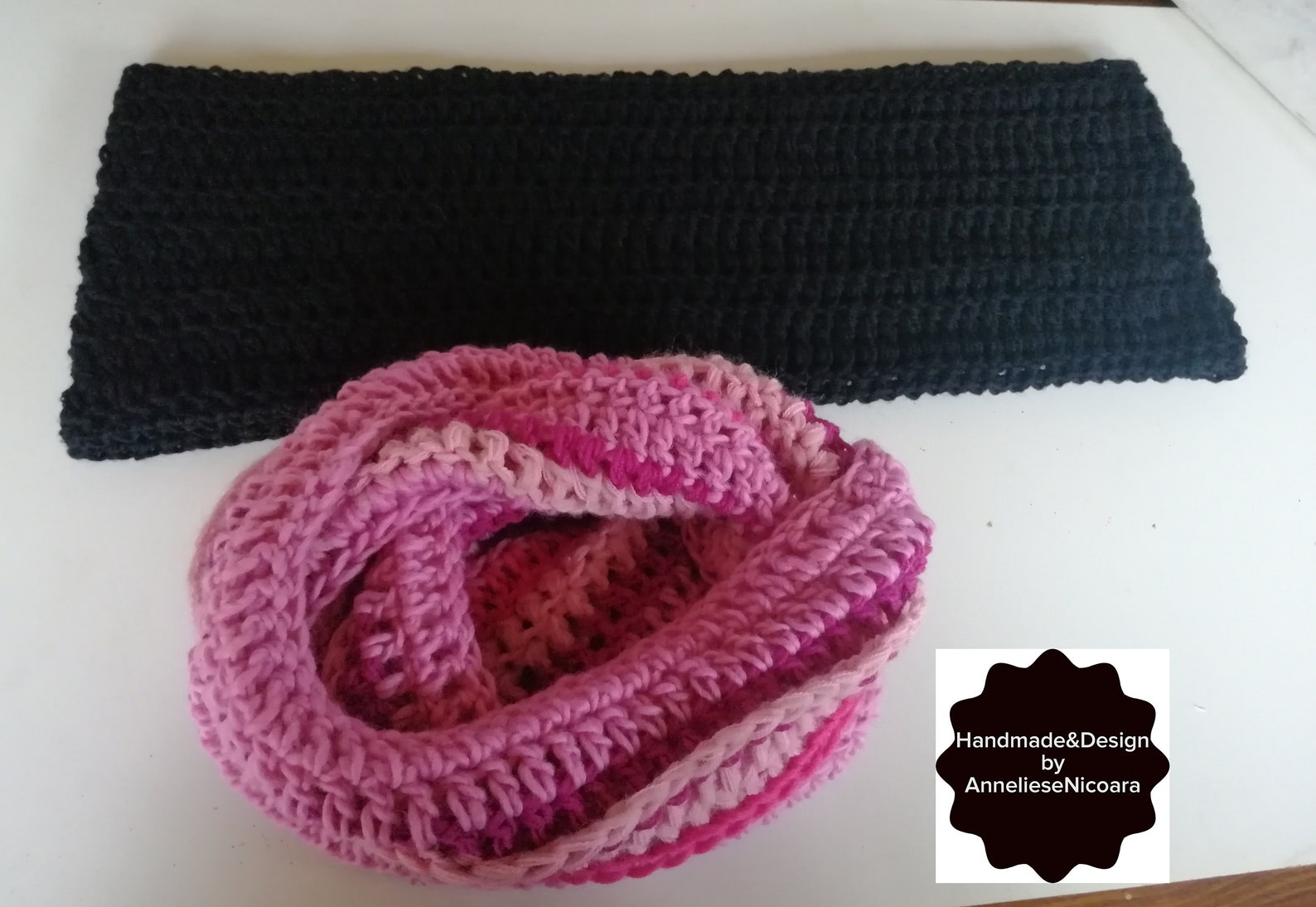 Wednesday Original Wool Snood I Made This Set for the - Etsy