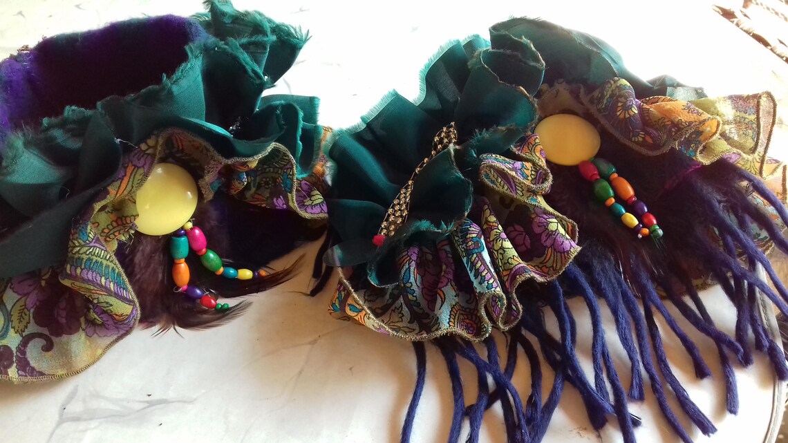 Boho Boot Wraps Boot Accessories Boot Cuffs Boot Bling - Etsy