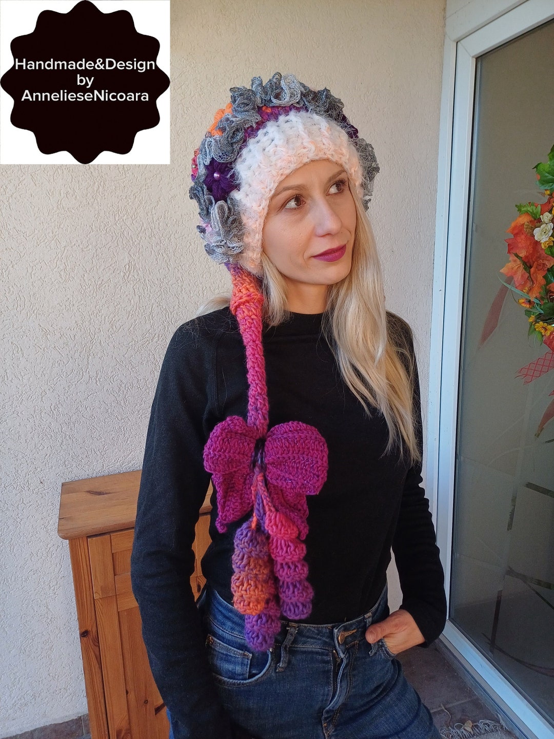 Winter Long Tail HAT /fairy Tale HAT /gift for Christmas - Etsy UK