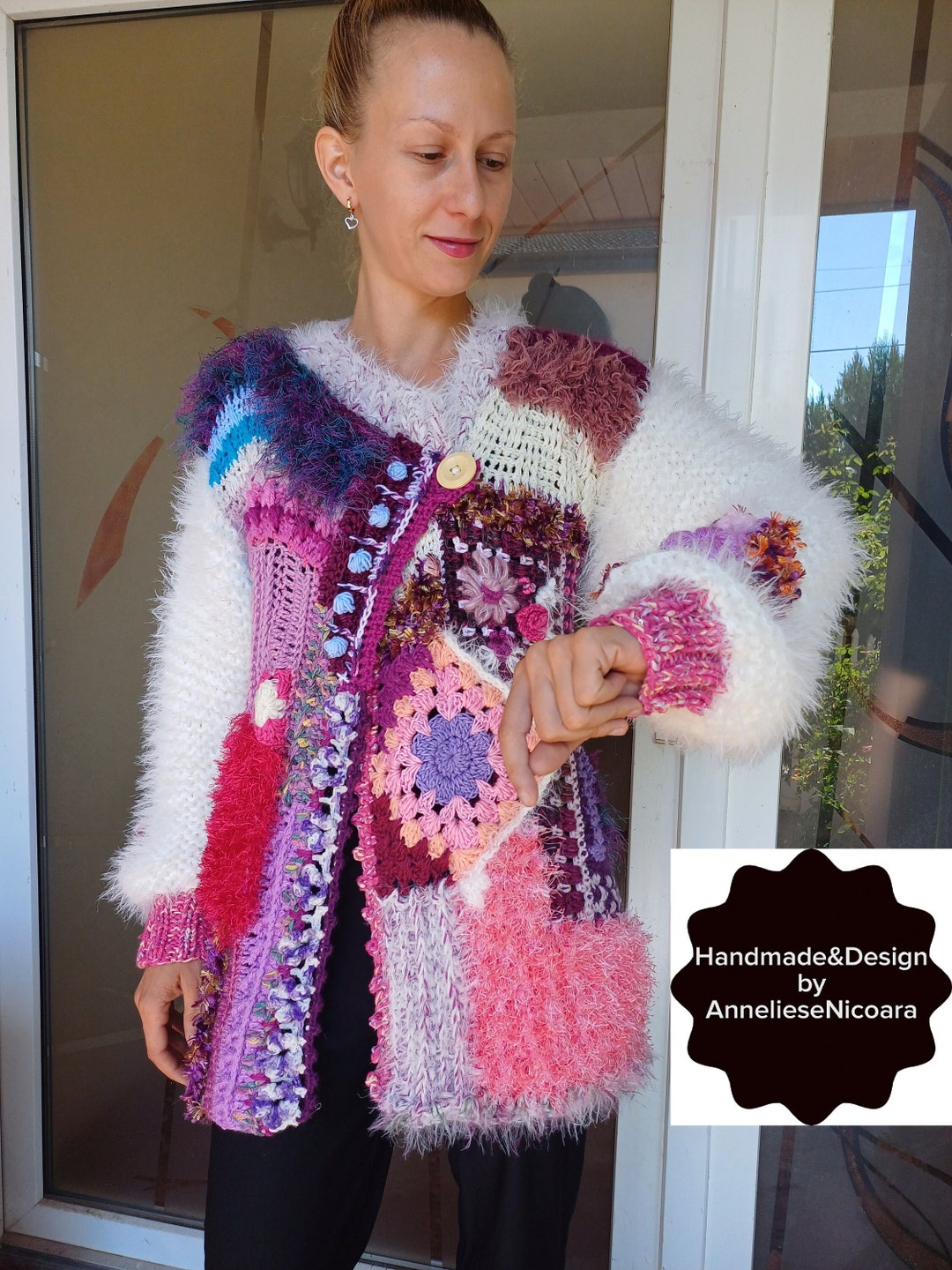 Unique and Unrepeatable Bohemian Cardigan/women Jacket/free Form ...