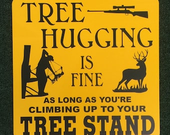 Funny hunting sign | Etsy