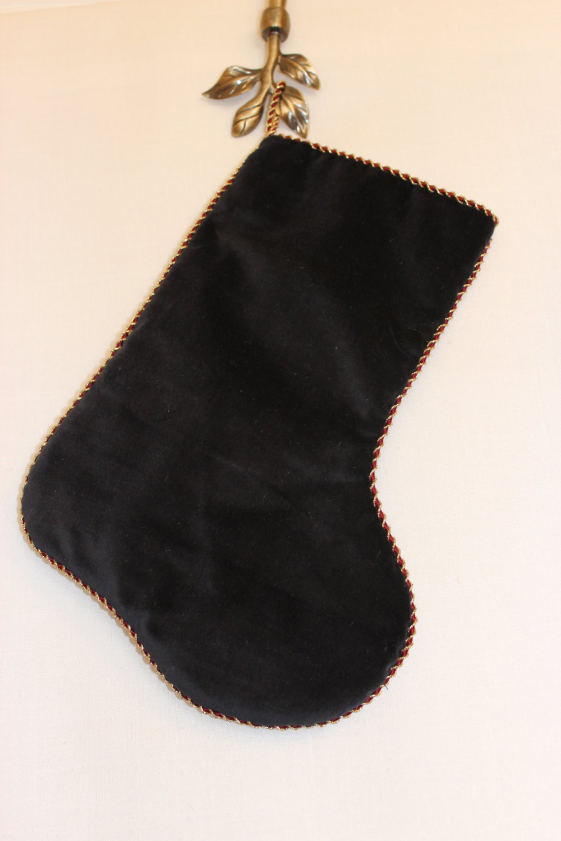 HANDCRAFTED Unique CHRISTMAS STOCKING, Snowmen Decorating A Tree ...