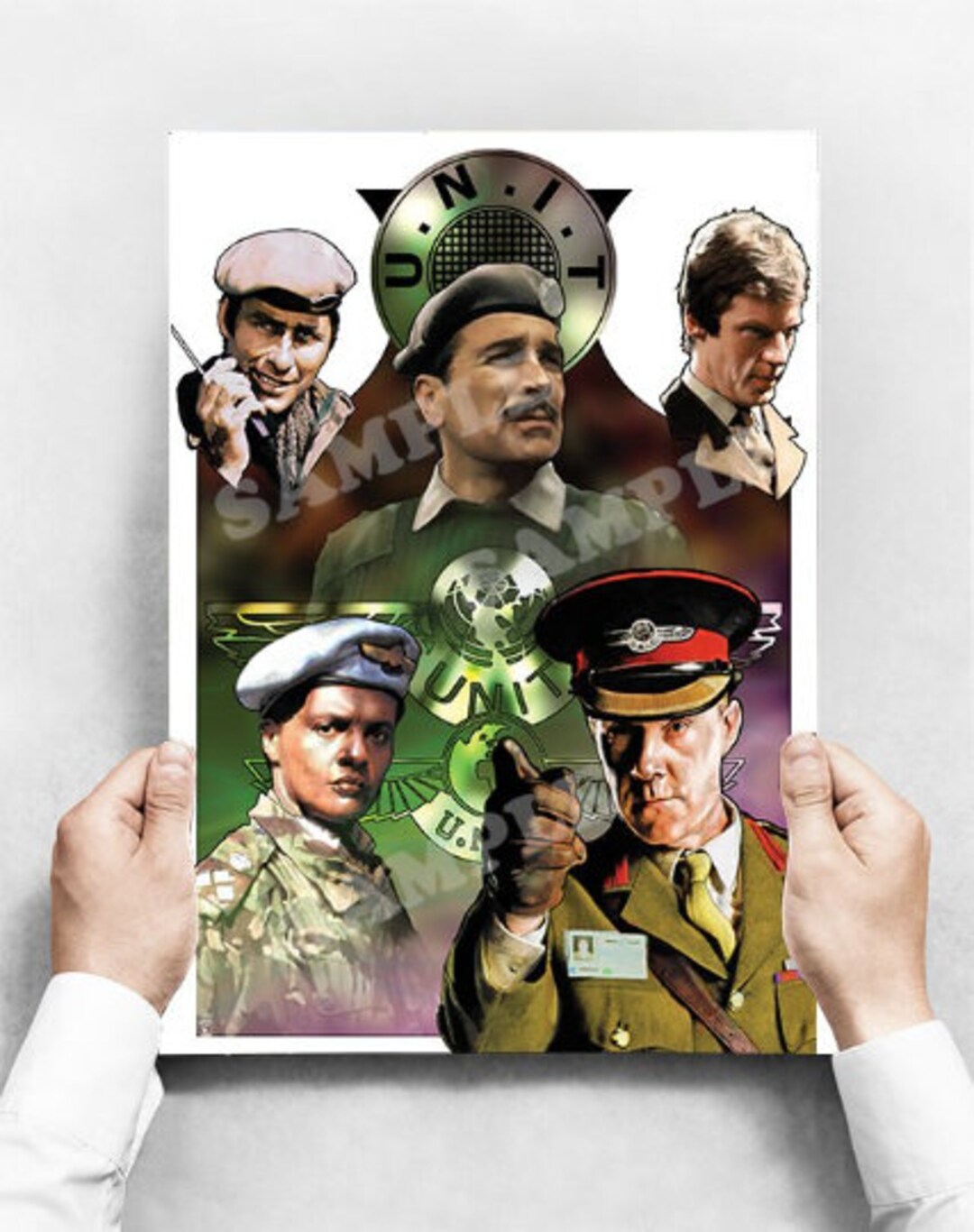 Doctor Who UNIT A3 Poster - Etsy