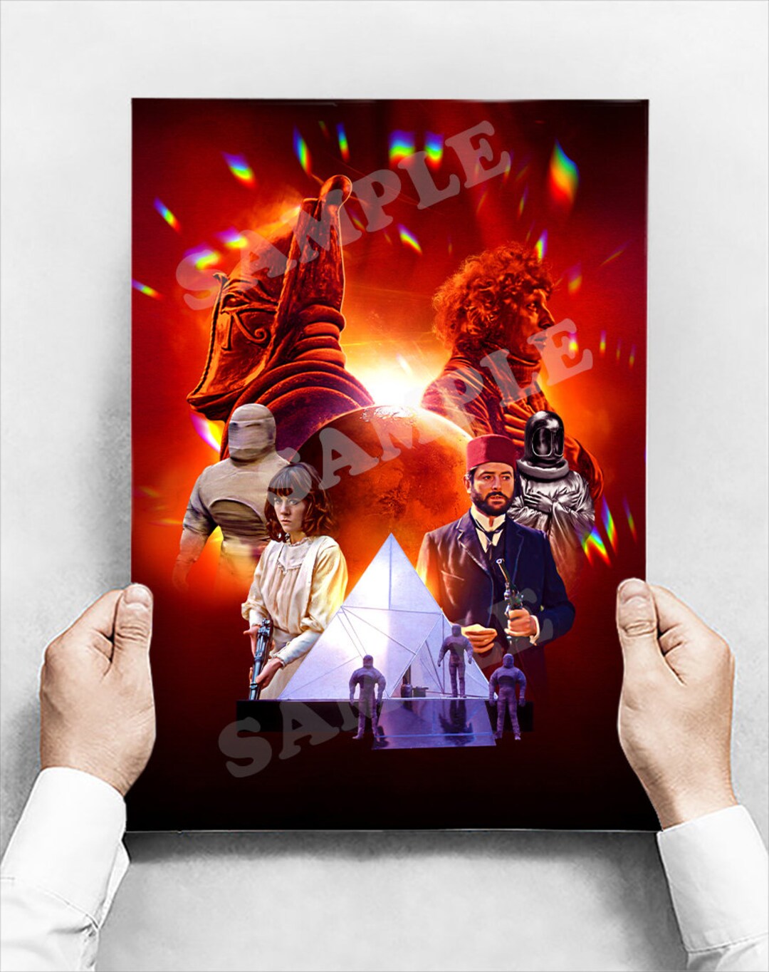 Doctor Who Pyramids of Mars A3 Poster - Etsy
