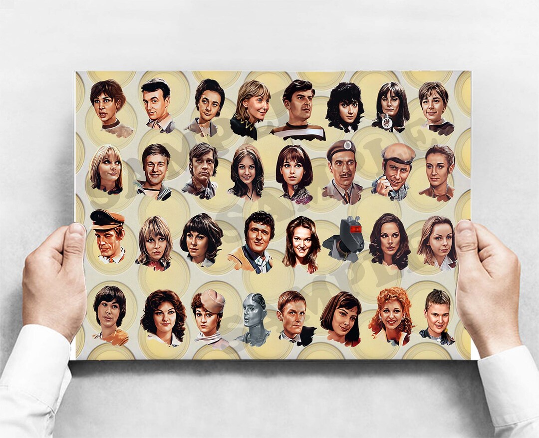 Doctor Who Classic Companions Poster A3 - Etsy