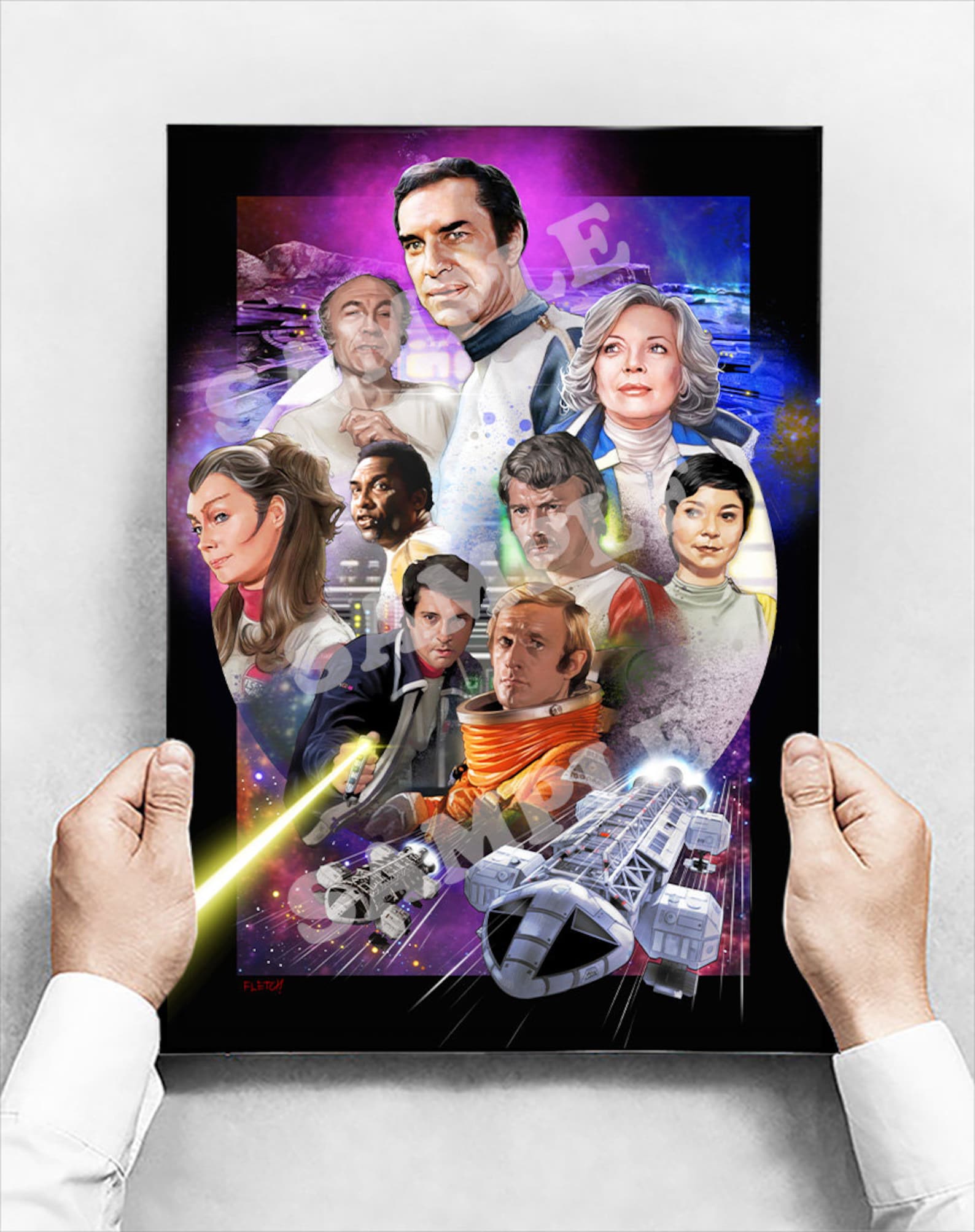 Space 1999 Poster A3 - Etsy