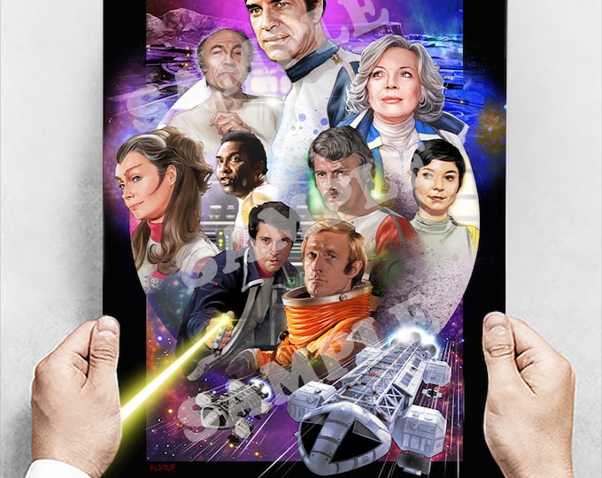 Space 1999 Poster A3 - Etsy