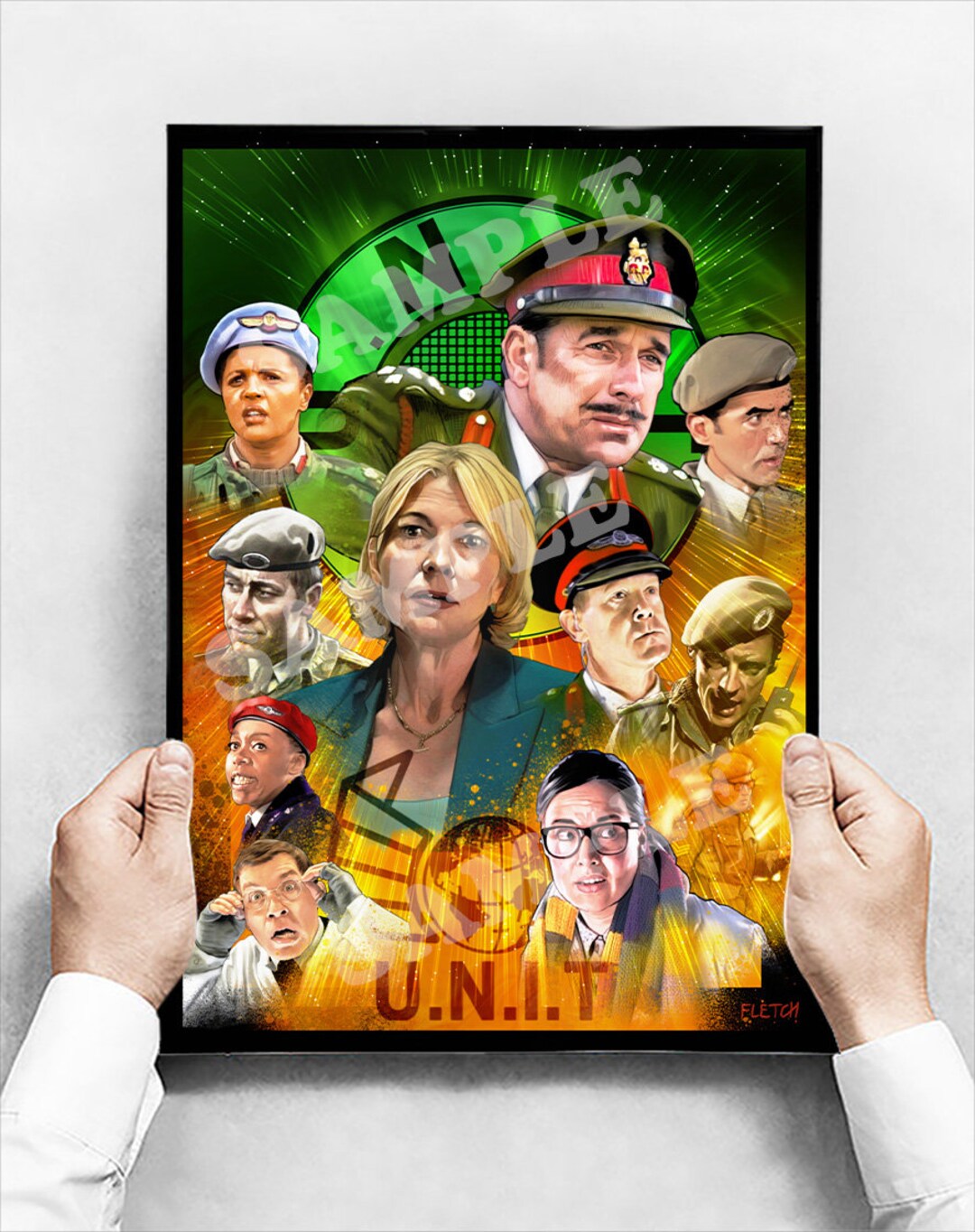 Doctor Who History of UNIT A3 Poster - Etsy