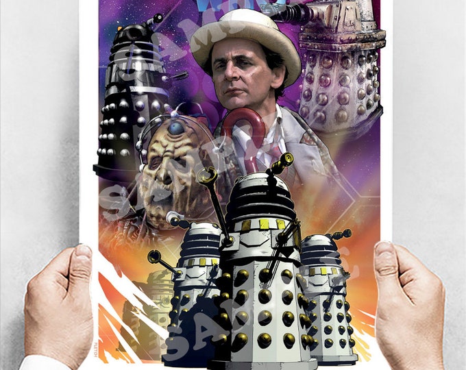 Dalek Army Remembrance of the Daleks A3 Poster - Etsy