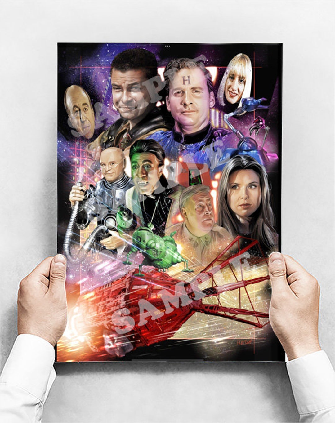 Red Dwarf Poster A3 - Etsy