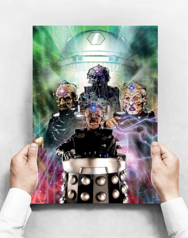 Doctor Who Ultimate Davros A3 Poster - Etsy