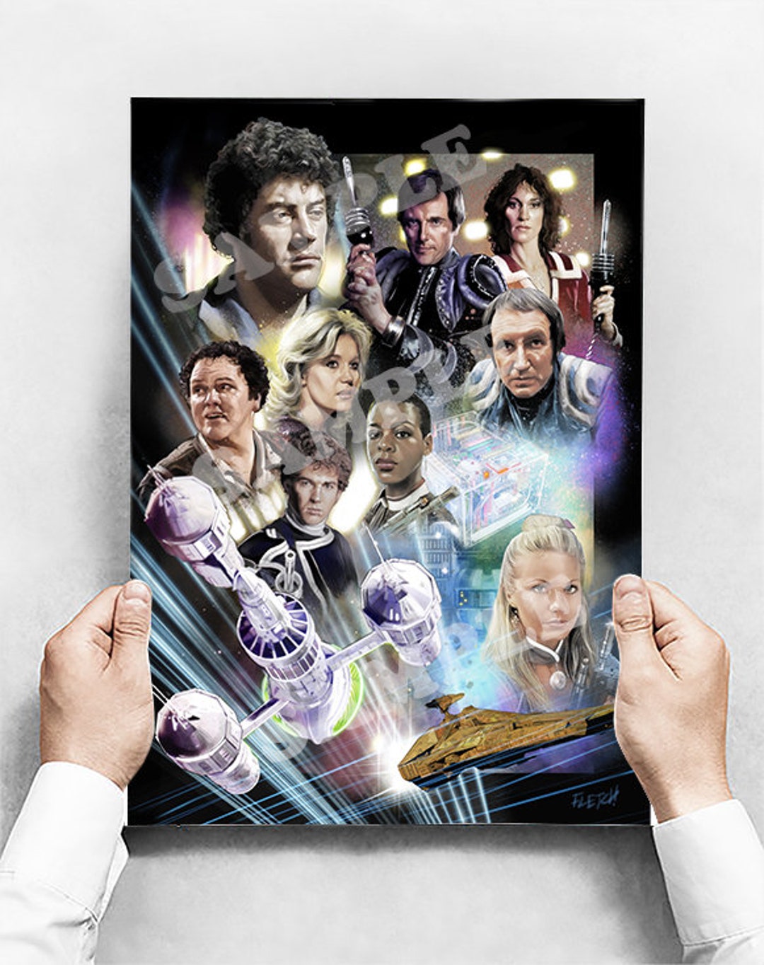 Blake's 7 Poster A3 - Etsy