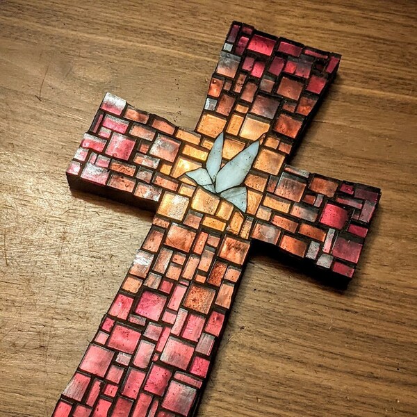 Mosaic Cross - Etsy