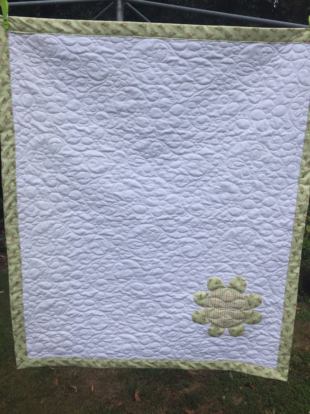 Whole Cloth Cute Baby Quilt Throw Crib Quilt Nursery Decor - Etsy