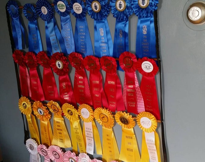 Equestrian Ribbon Display Rack English - Etsy