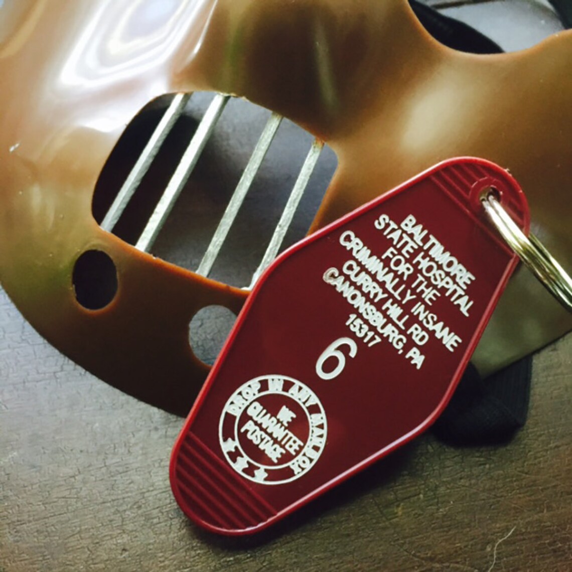 Baltimore State Hospital for the Criminally Insane Key Fob | Etsy