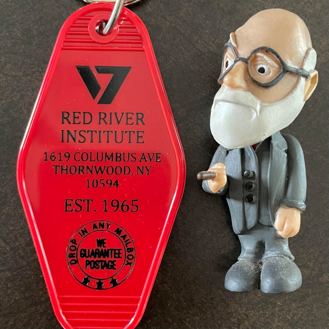 Psych Hospital for Supes Key Fob - Etsy