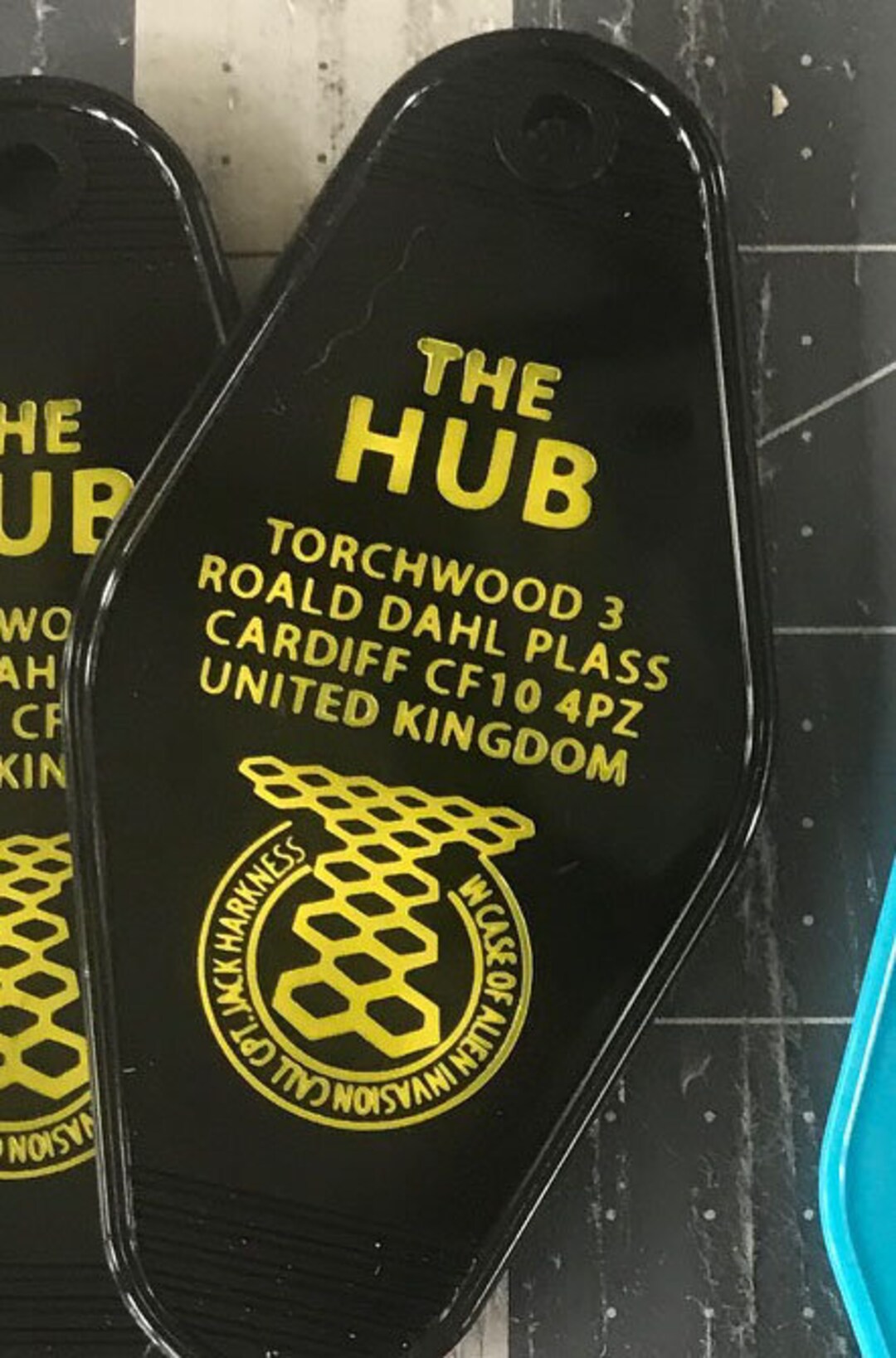 The Hub Key Fob - Etsy