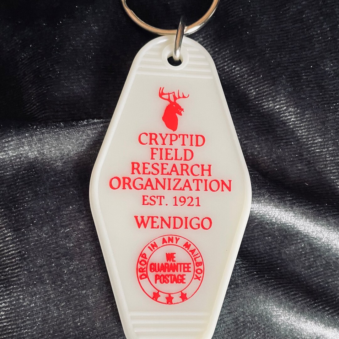Cryptid Field Research Org. (wendigo) Key Fob - Etsy