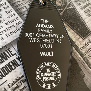 Creepy and Kooky Key Fob - Etsy