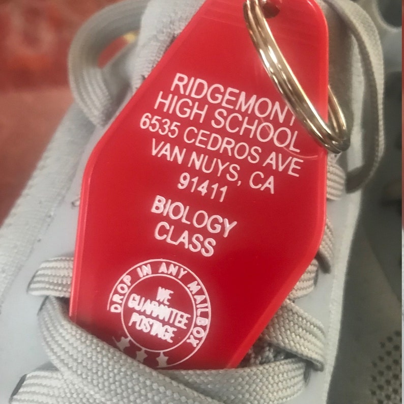 Ridgemont High School Fob - Etsy