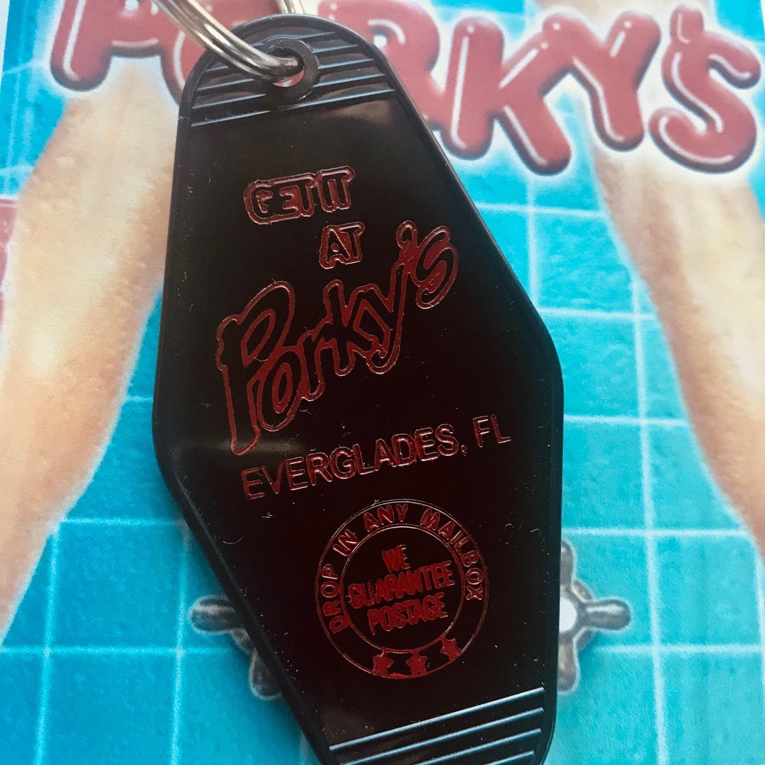 Get It at Porky's Key Fob - Etsy