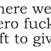 BIG HOUSE Greetings, There Were Zero F&ks Left to Give. - Etsy