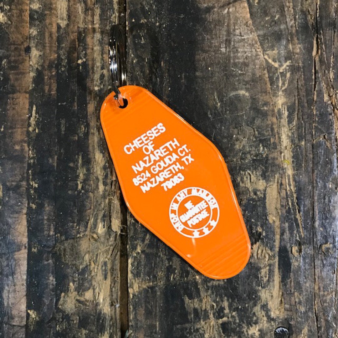 Cheeses of Nazareth Fob - Etsy
