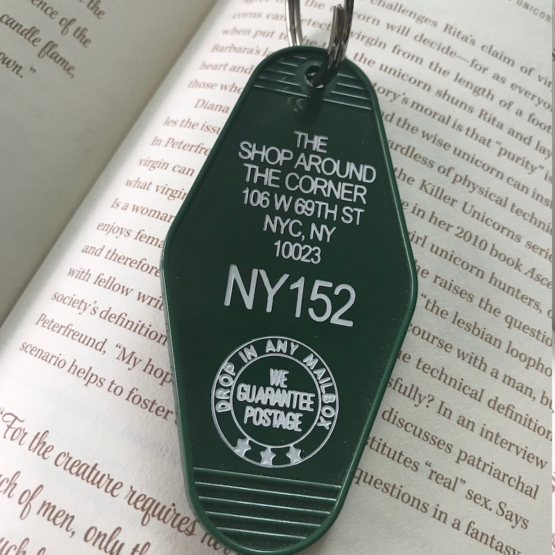 Bookstore Key Fob | Etsy