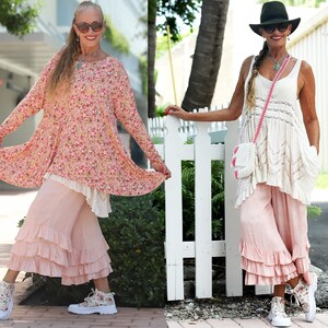 Ballet Pink Ruffled Bloomer Pantaloonie's With Pockets, Pantaloons - Etsy