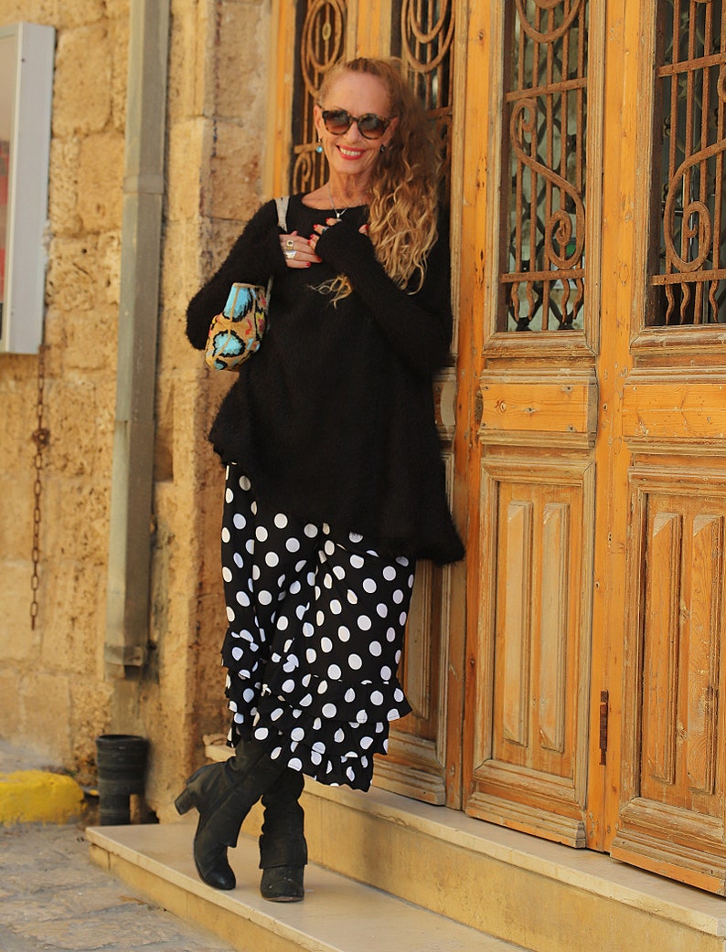 New Black and White Mega Dot Polka Dot Pantaloonie Bloomer - Etsy