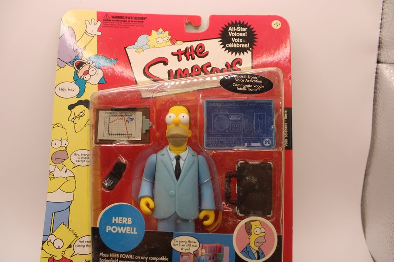The Simpsons Herb Powell, World of Springfield - Etsy