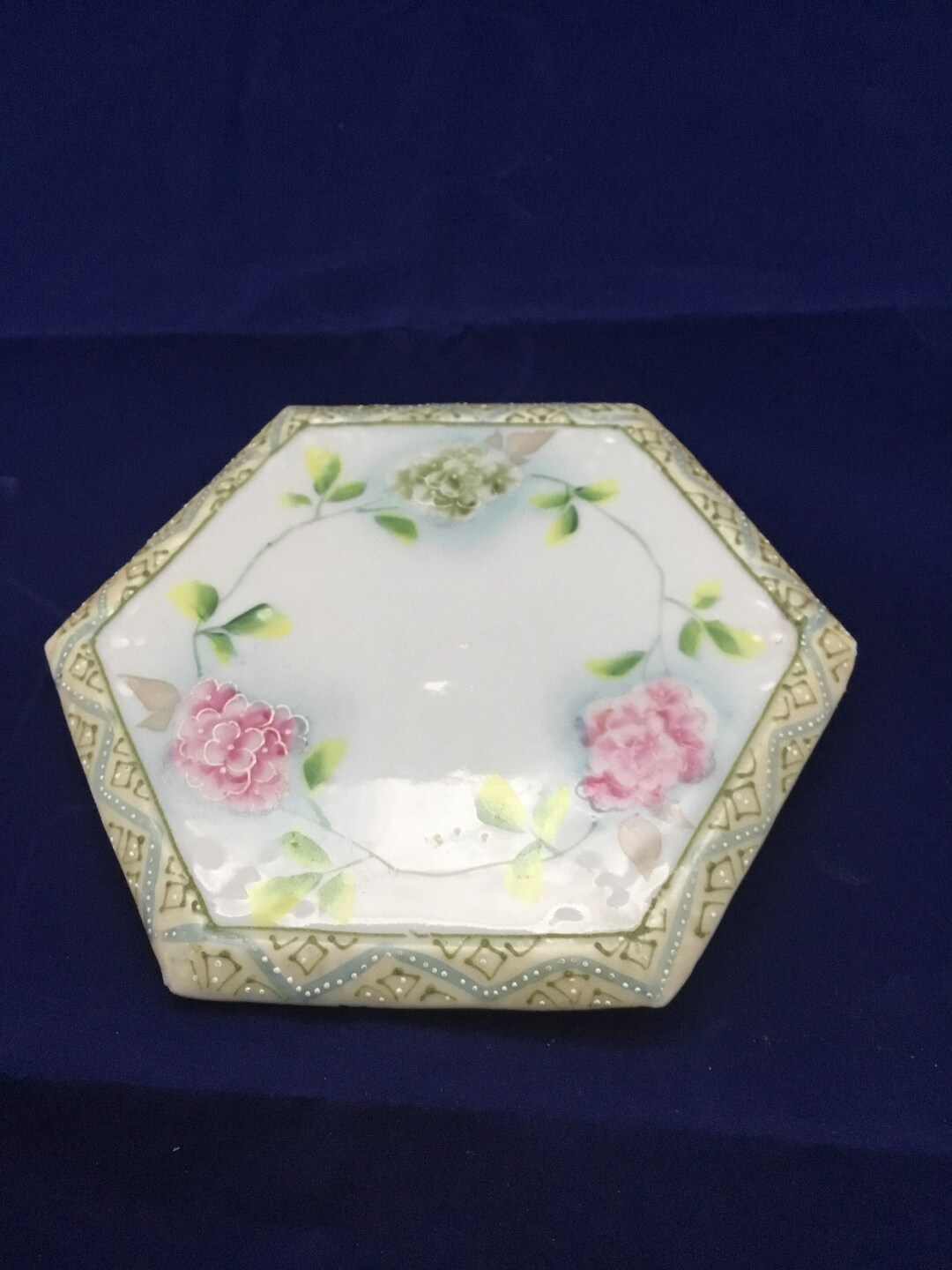 Vintage Japan Hand Painted Tea Trivet - Etsy