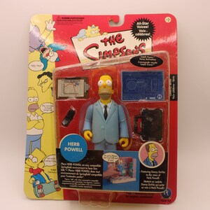 The Simpsons Herb Powell, World of Springfield - Etsy