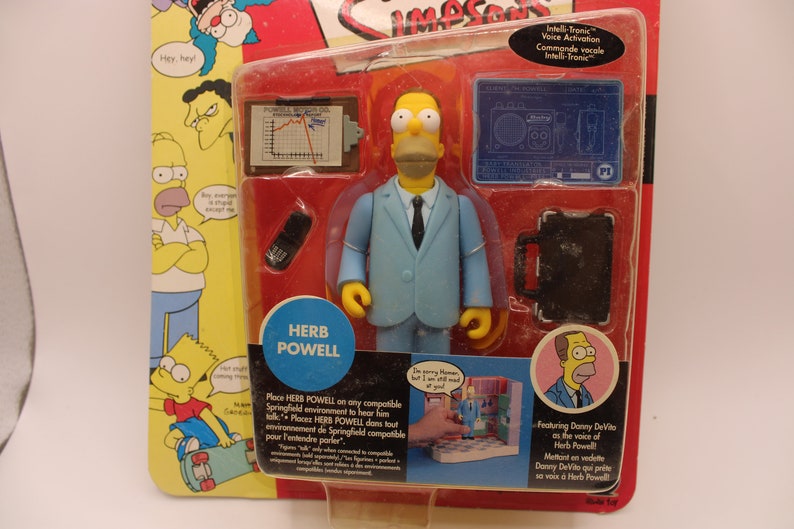 The Simpsons Herb Powell, World of Springfield - Etsy
