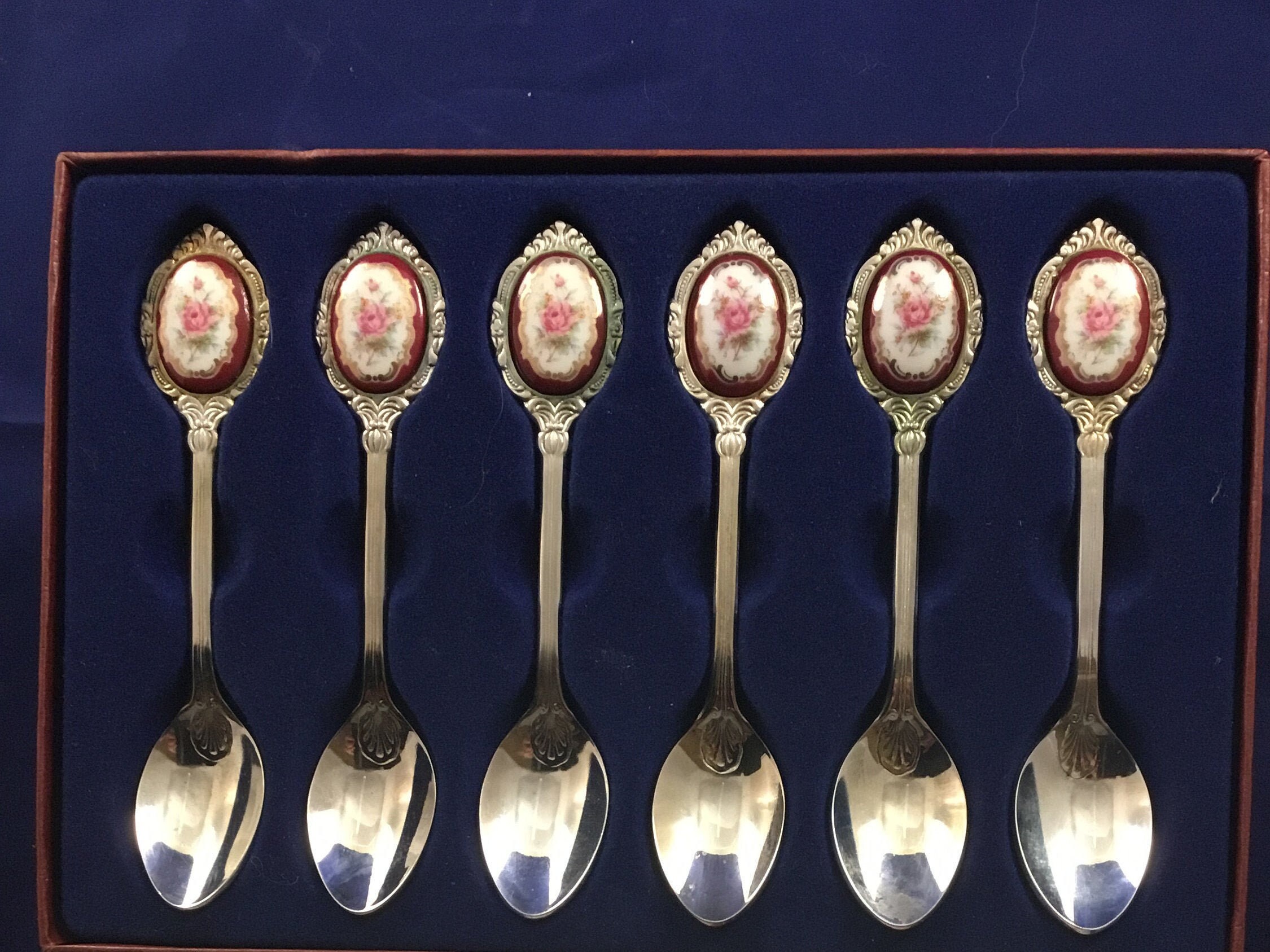 Spoon Set 6 Spoons Japan S.P.C.N. Steel and Porcelain Spoon - Etsy Spoon Set 6 Spoons Japan S.P.C.N. Steel and Porcelain Spoon - Etsy