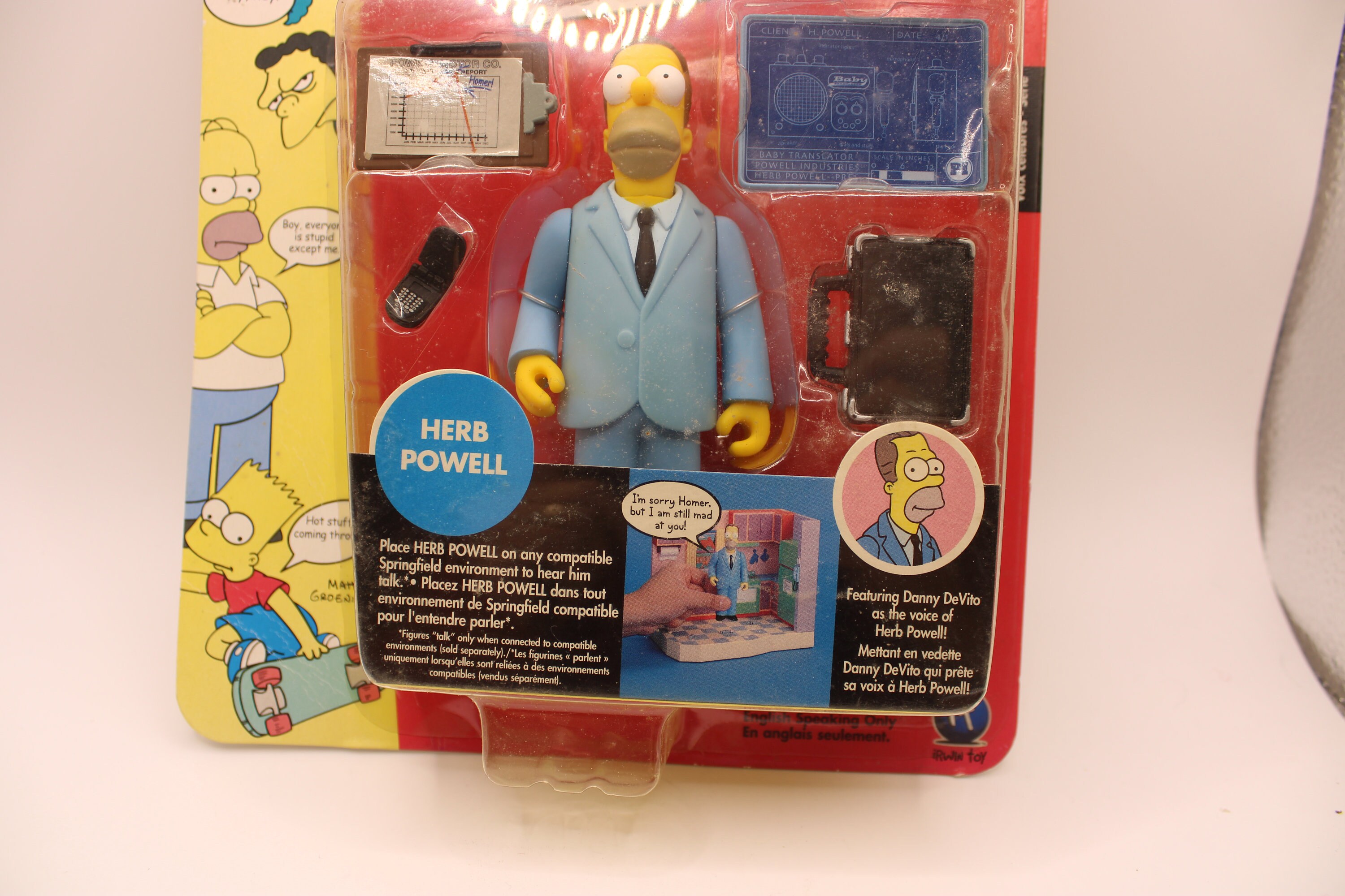 The Simpsons Herb Powell, World of Springfield - Etsy
